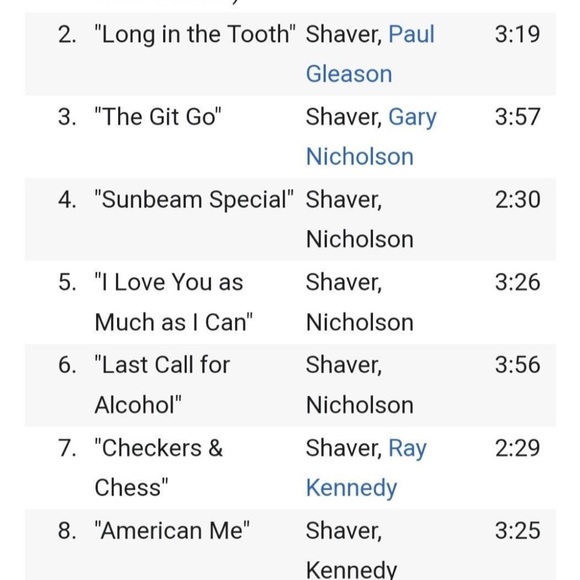 Media | New Billy Joe Shaver Long In The Tooth Lp Vinyl Record Sealed ...